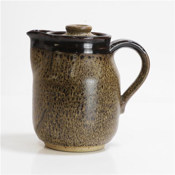 Abdo Nagi | a stoneware jug and cover | MutualArt