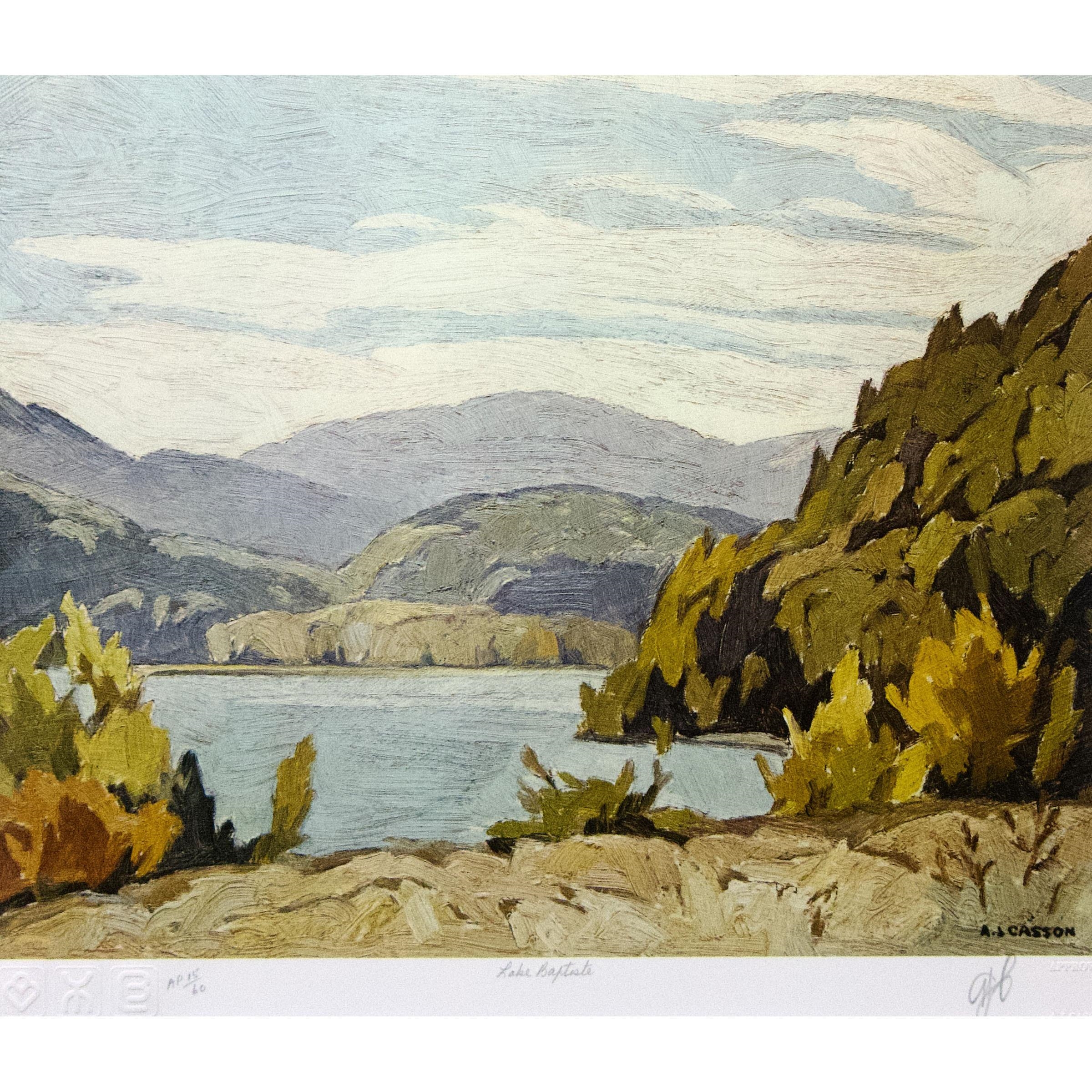 Alfred Joseph Casson | LAKE BAPTISTE | MutualArt