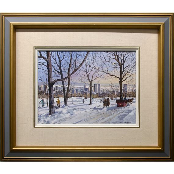 Inge Franz-Claussen | MONTREAL EN L'HIVER | MutualArt