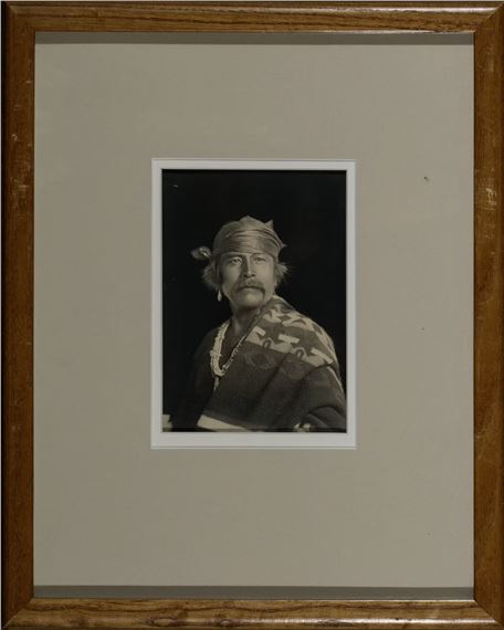 Carl Moon | Carl Moon Navajo Chief Vicente; Princess Olla (1905 ...