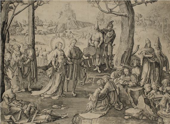 Lucas Van Leyden | The Dance of Mary Magdalene | MutualArt
