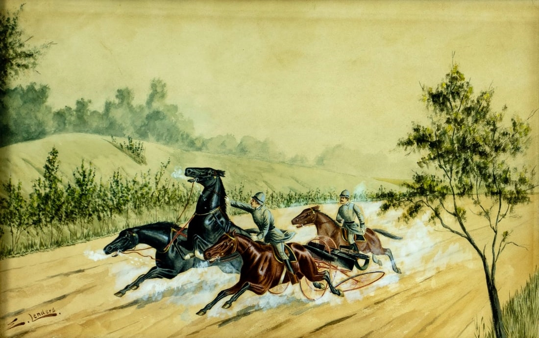 Emil W. Lenders | The Runaways | MutualArt