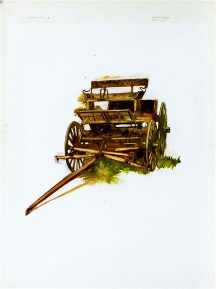 Chuck Hamrick | Wooden Carriage | MutualArt