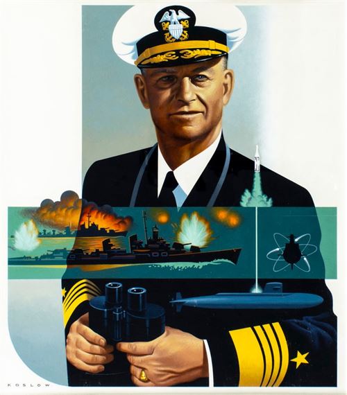 Howard Koslow | Portrait | MutualArt