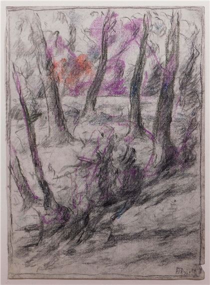 Richard H. Bassett | Edge of the Milton Wood (1983 - 1988) | MutualArt