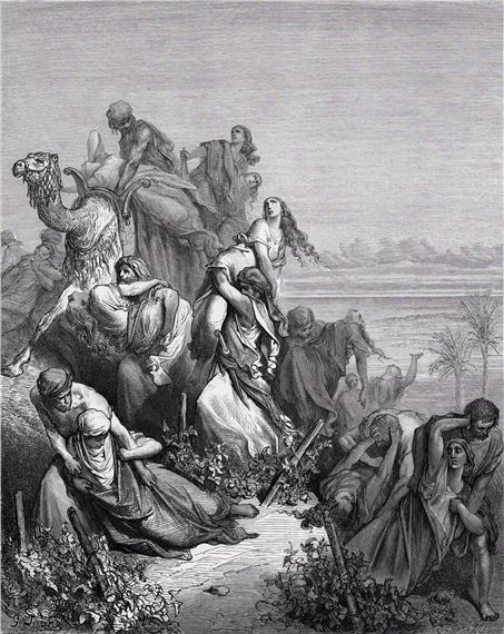 Gustave Doré | WIVES FOR THE BENJAMITES (1880) | MutualArt