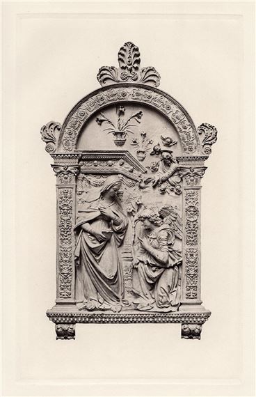 Luca della Robbia | The Annunciation (1886) | MutualArt