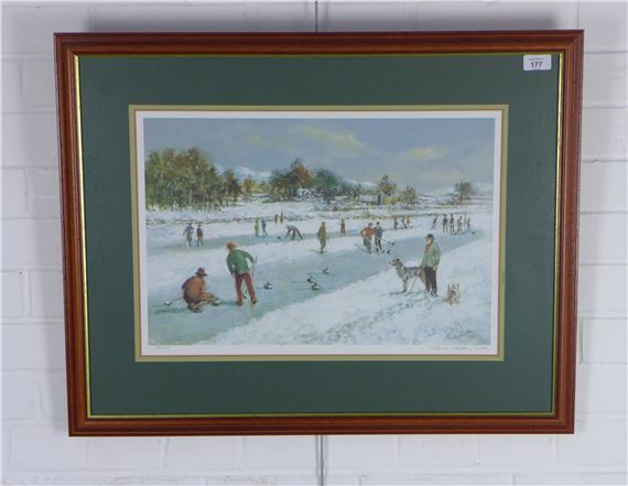 David Stratton Watt | limited edition curling print | MutualArt
