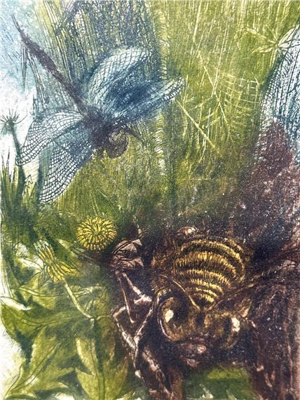 Christine Forsyth | CHRISTINE FORSYTH COLOURED ETCHING - BEE - LTD EDN ...