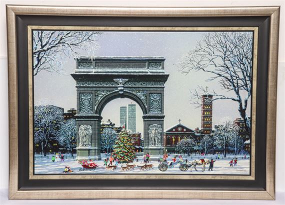 Alexander Chen | Washington Square Park (2015) | MutualArt