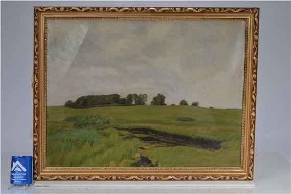 Marius Jensen Hindevad | Landscape with Trees | MutualArt