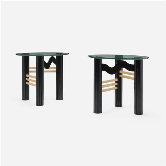 Rick Sherman | Occasional tables, pair (1992) | MutualArt