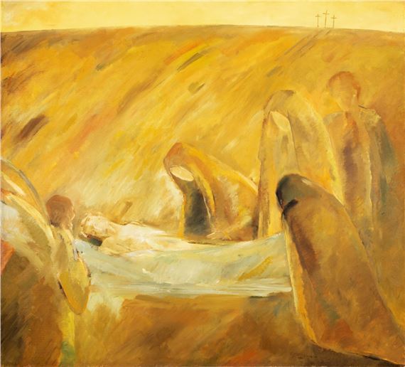 Constantin Mara | The Lamentation of Jesus (1986) | MutualArt