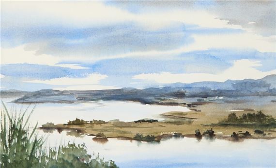 Cecily Williams-ellis | Winter, Lake Taupo | MutualArt