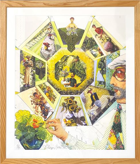 Anthony Green | The Flower Painter (2006) | MutualArt