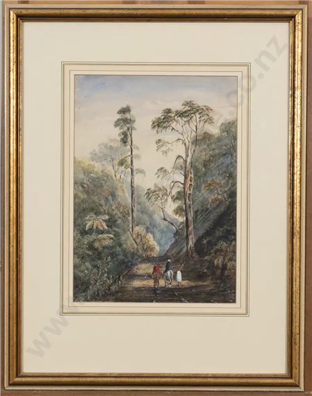 Richard Aldworth Oliver | A Forest Road | MutualArt