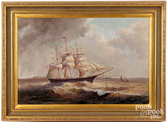 James Poole | Contemporary oil on canvas seascape | MutualArt