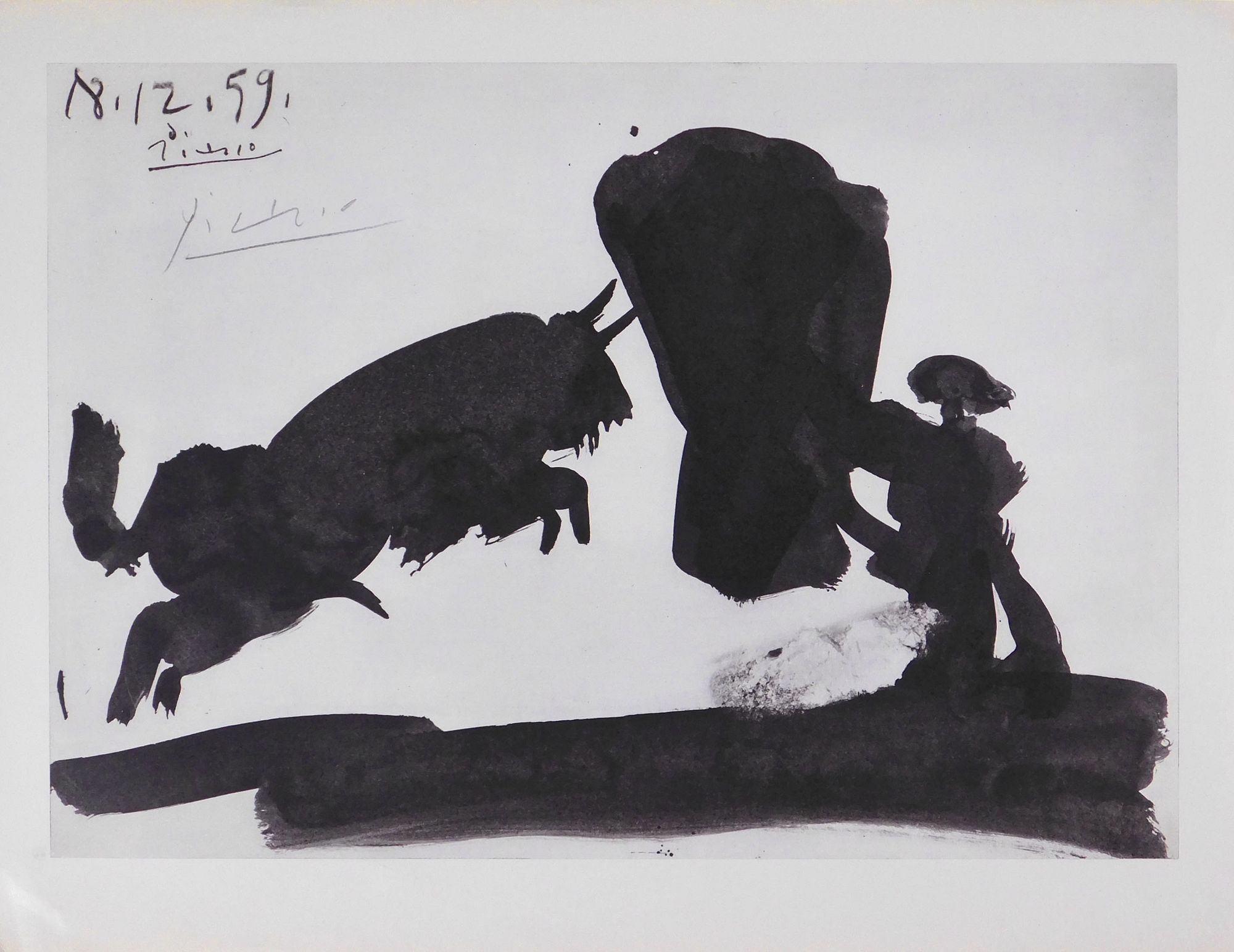 Pablo Picasso | Bull Fight | MutualArt