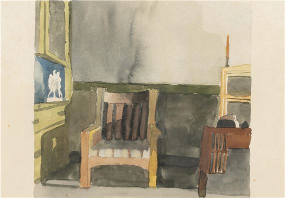 Allan Rohan Crite | The Living Room (1925) | MutualArt