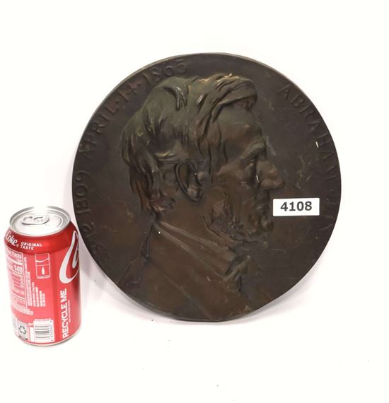 Charles Calverley | Abraham Lincoln Plaque | MutualArt