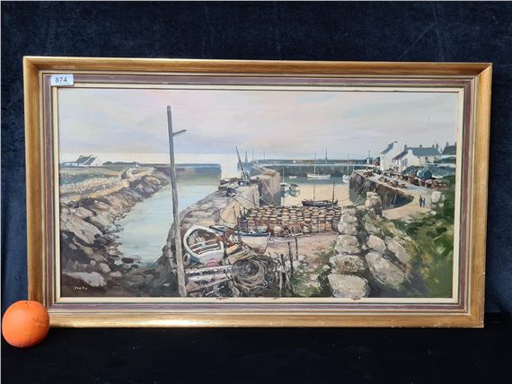 Gerald Walby | Annalong Harbour | MutualArt