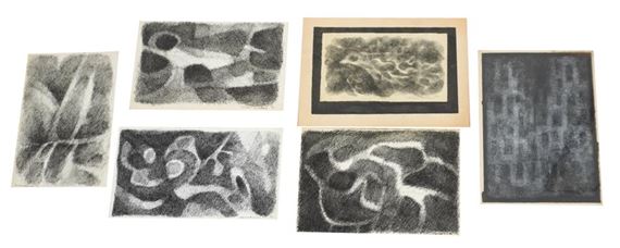 Leonard Maurer | Eight Unframed Works of Art | MutualArt
