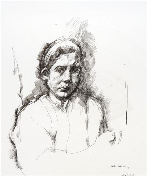 Margaret Moir Southwell Woodward | The French Model (After Velázquez ...