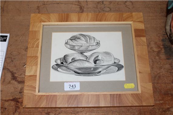 Fredrick John Jack Savage | still life study depicting fruit | MutualArt