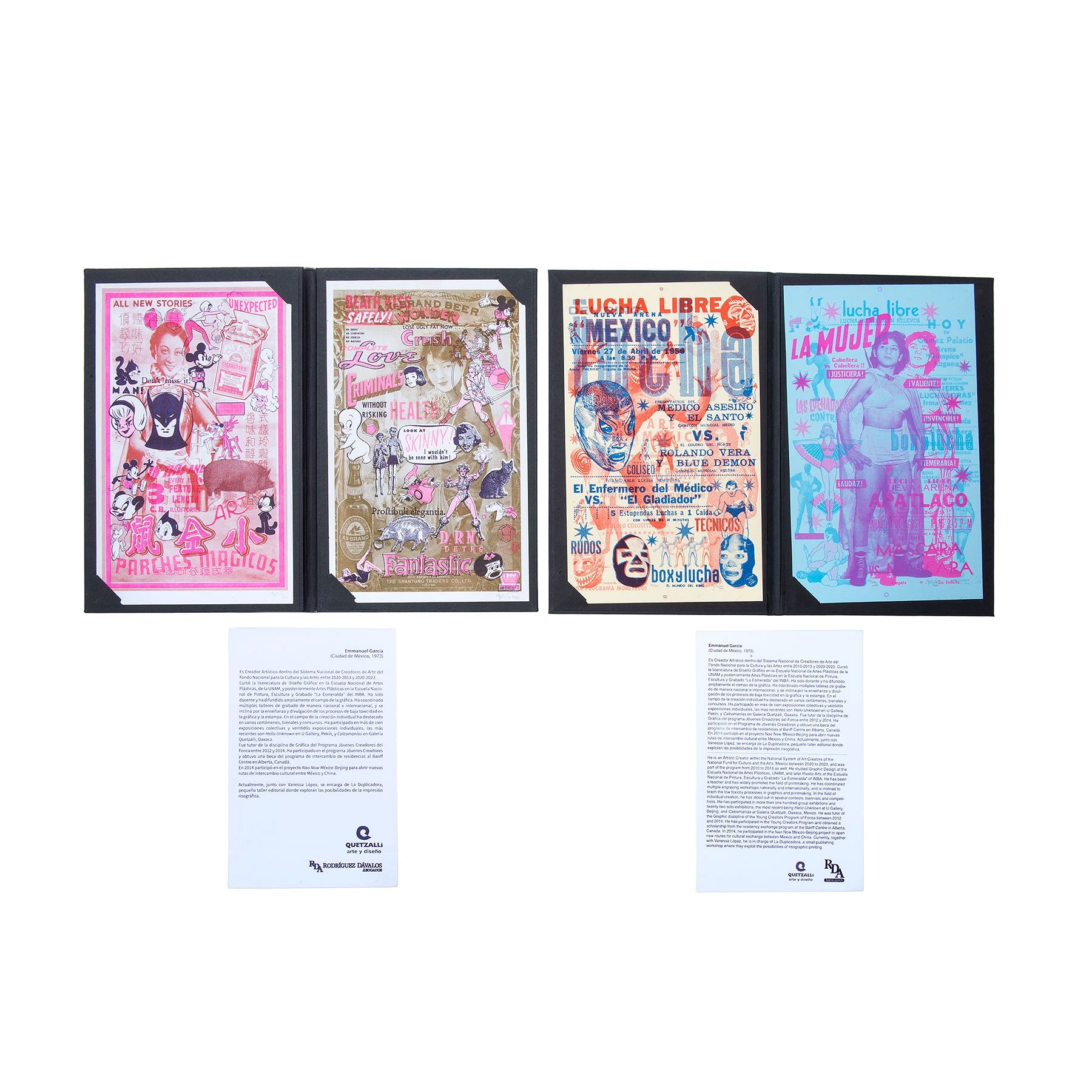 Emmanuel García | Carteles de lucha libre (2024) | MutualArt