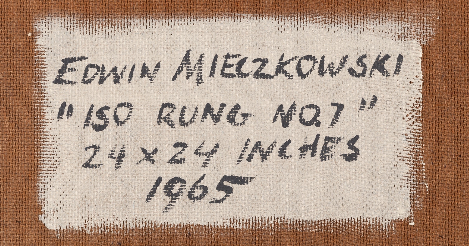 Edwin Mieczkowski | Iso Rung No. 7 (1965) | MutualArt