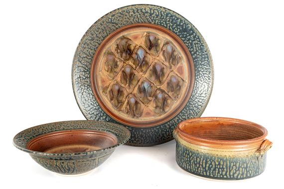 Royce | Royce Yoder Frogskin Pottery Set | MutualArt