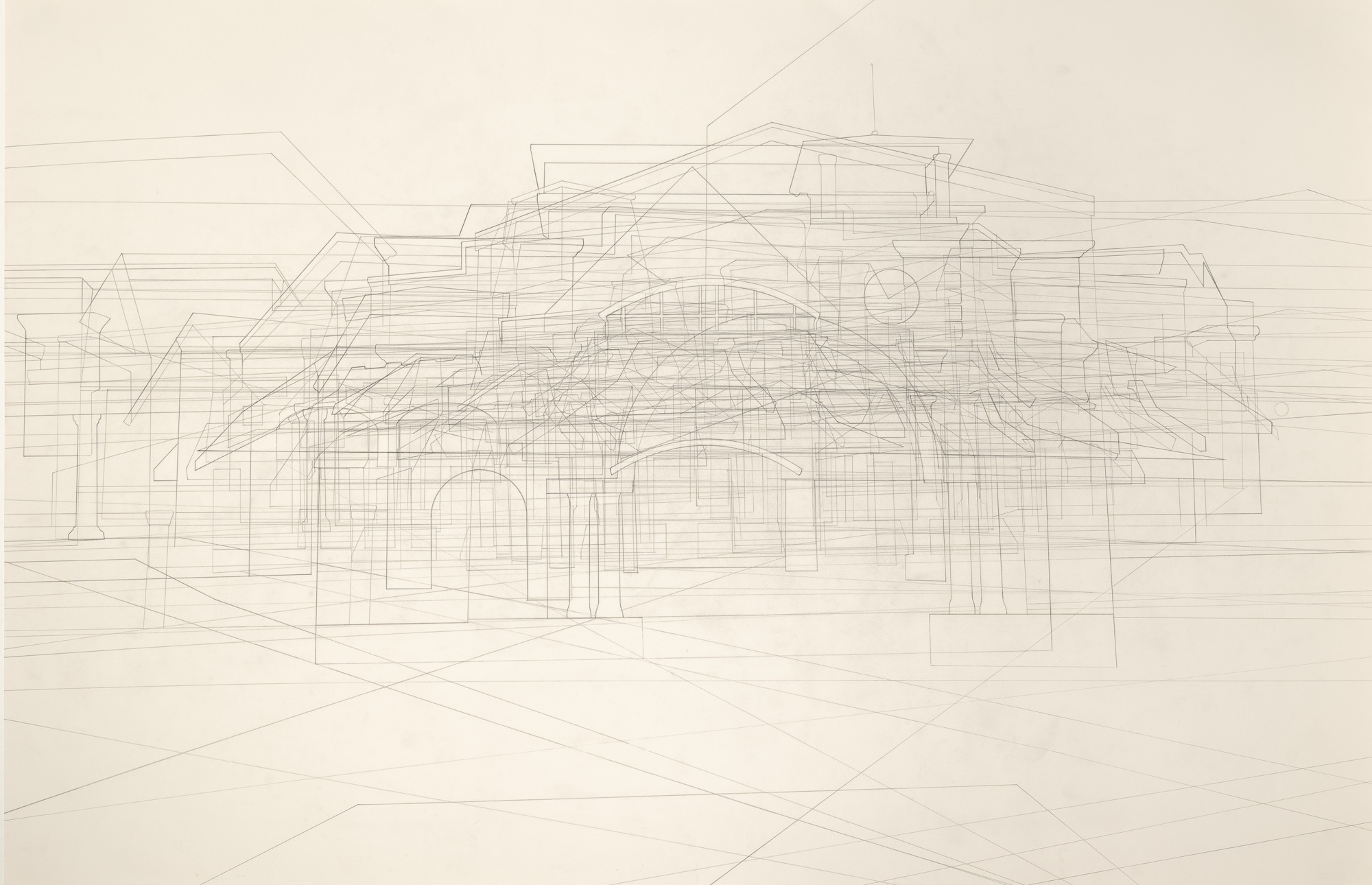 Benjamin Edwards | Drawing for Ambient Construction (1999) | MutualArt
