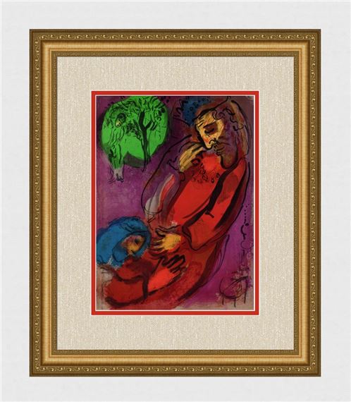 Marc Chagall | David Mourning (1956) | MutualArt