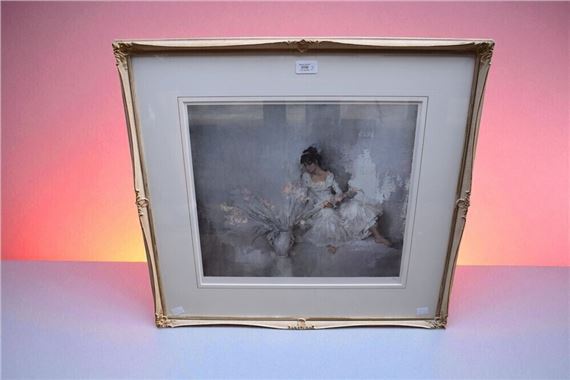 William Russell Flint | Two Russell Flint prints of ladies | MutualArt