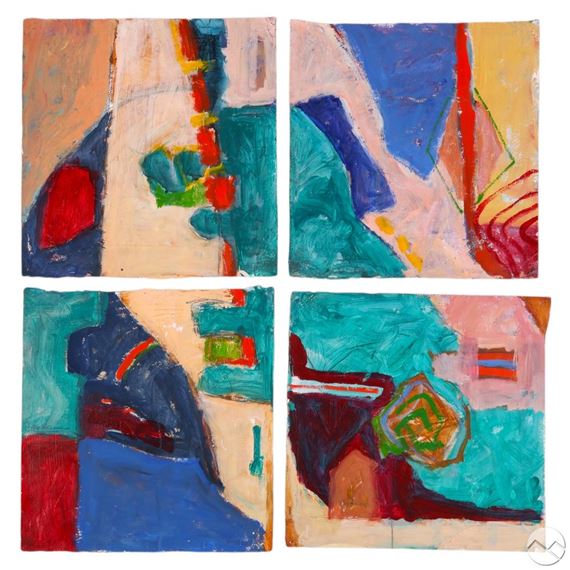 Allison Stewart | Blue Ridge Quadriptych (1990) | MutualArt