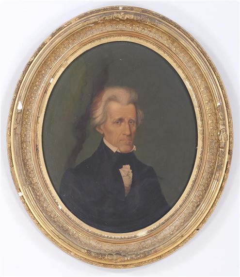 E C Middleton Portrait Of Andrew Jackson Mutualart