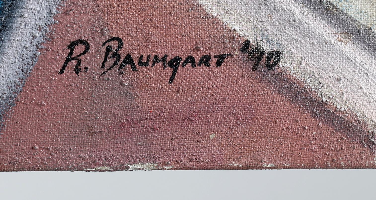 Richard Baumgart | Gezicht op de Wallen te Amsterdam | MutualArt