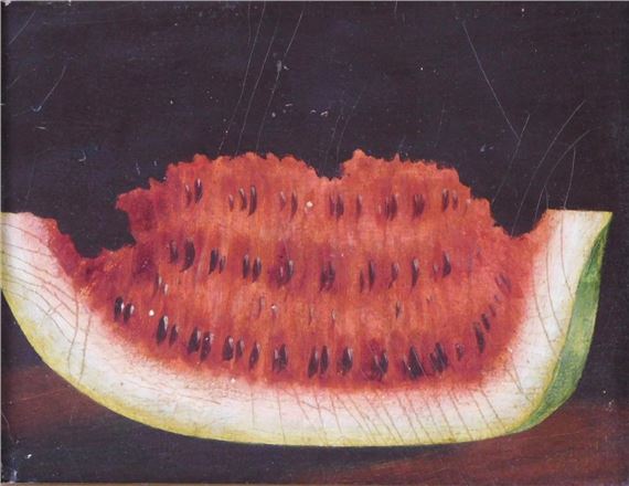 American School, 20th Century | Watermelon slice (1900) | MutualArt