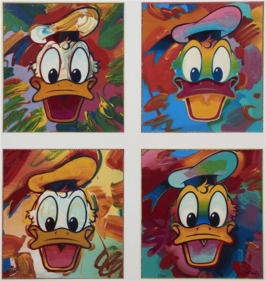 Peter Max | Donald Duck | MutualArt