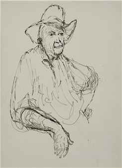 Russell Drysdale | GOING TO THE PICTURES (1941) | MutualArt