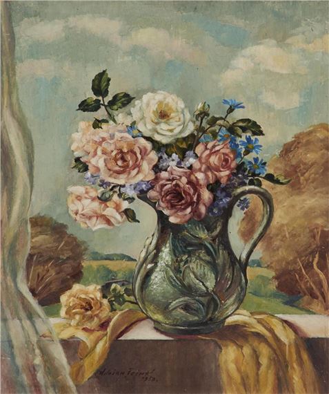 Adrian George Feint | Flowerpiece (1958) | MutualArt