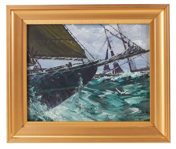 Robert Danforth Hedges | Two Passing Ships | MutualArt
