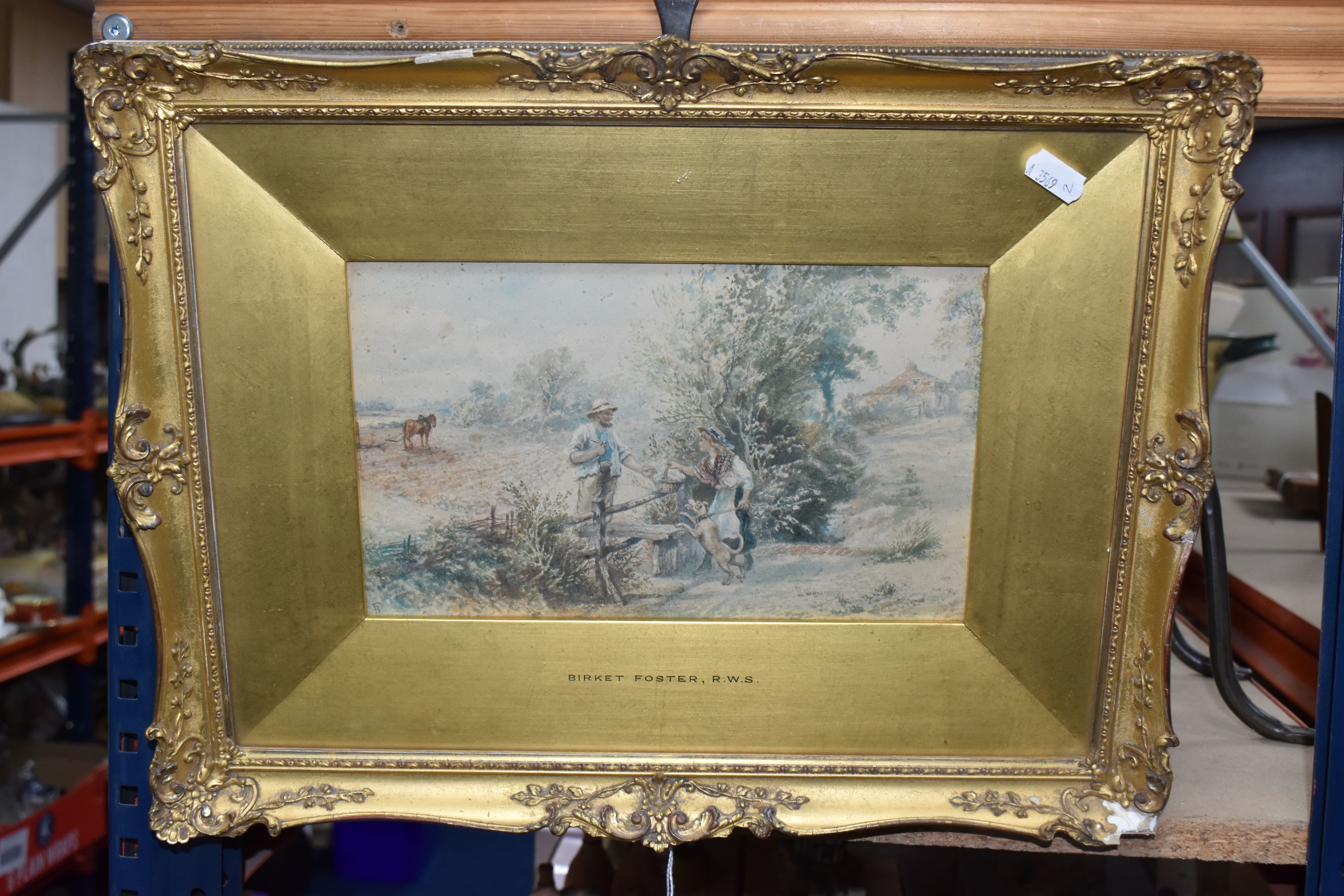 Myles Birket Foster | THE PLOUGHMAN'S LUNCH | MutualArt