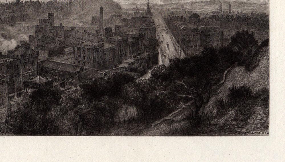 William Ewart Lockhart | View from Calton Hill (1878) | MutualArt