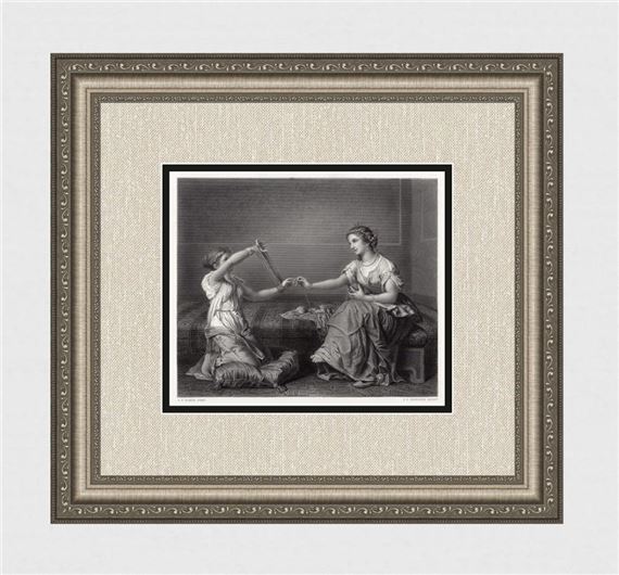 Jean-Louis Hamon | The Skein-Winder (1867) | MutualArt