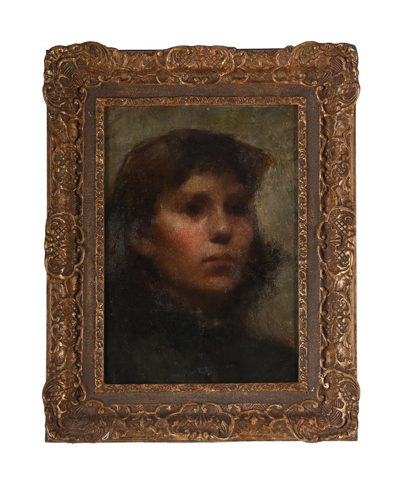 Frederick Hall | HEAD STUDY OF A GIRL | MutualArt
