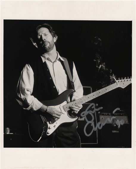 Eric Clapton | Signed Photograph (1990) | MutualArt