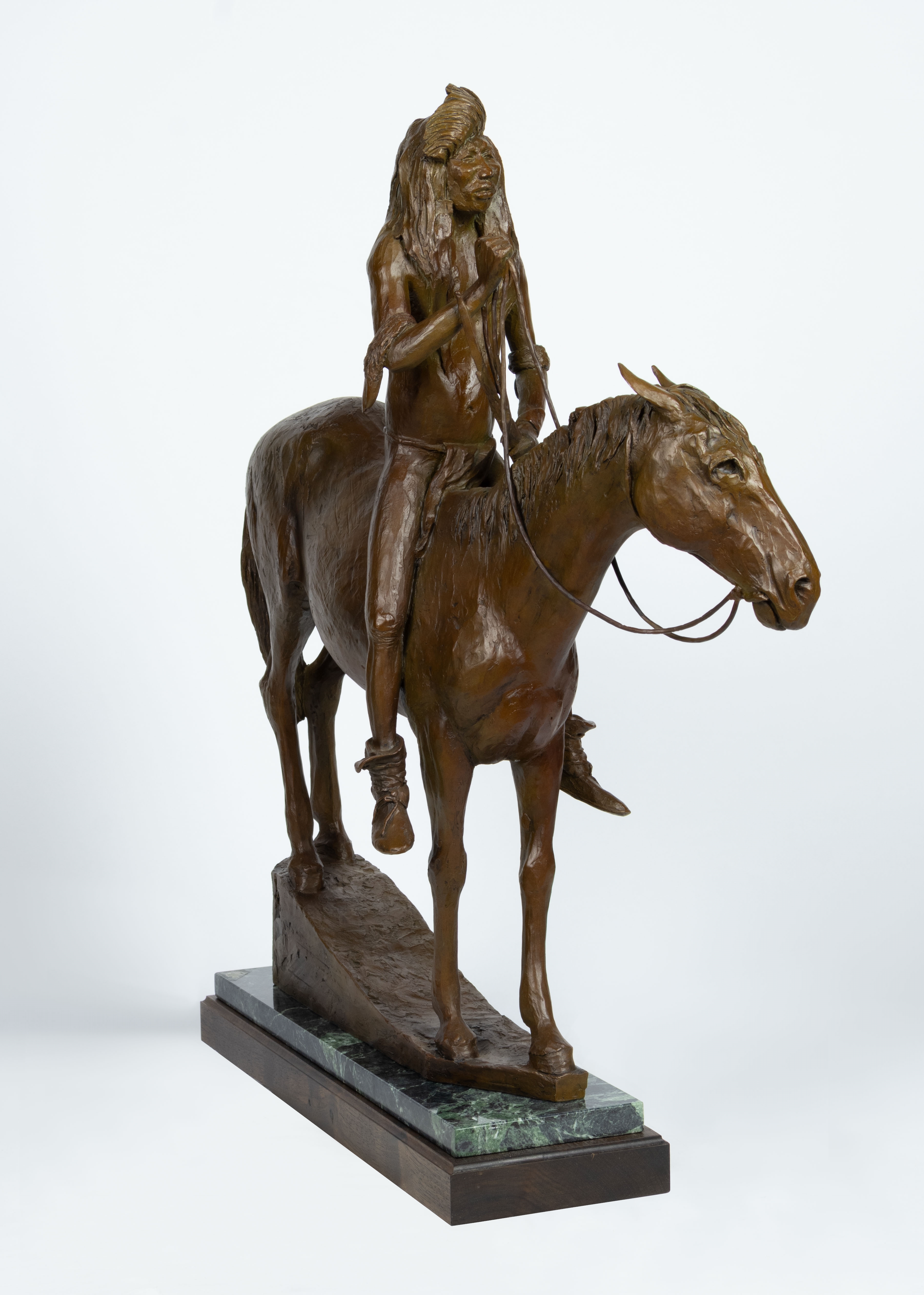 Richard Greeves | Captain Lewis Meets the Shoshone (2008) | MutualArt