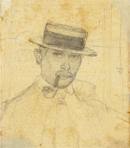 Leon Gaspard | Self Portrait | MutualArt