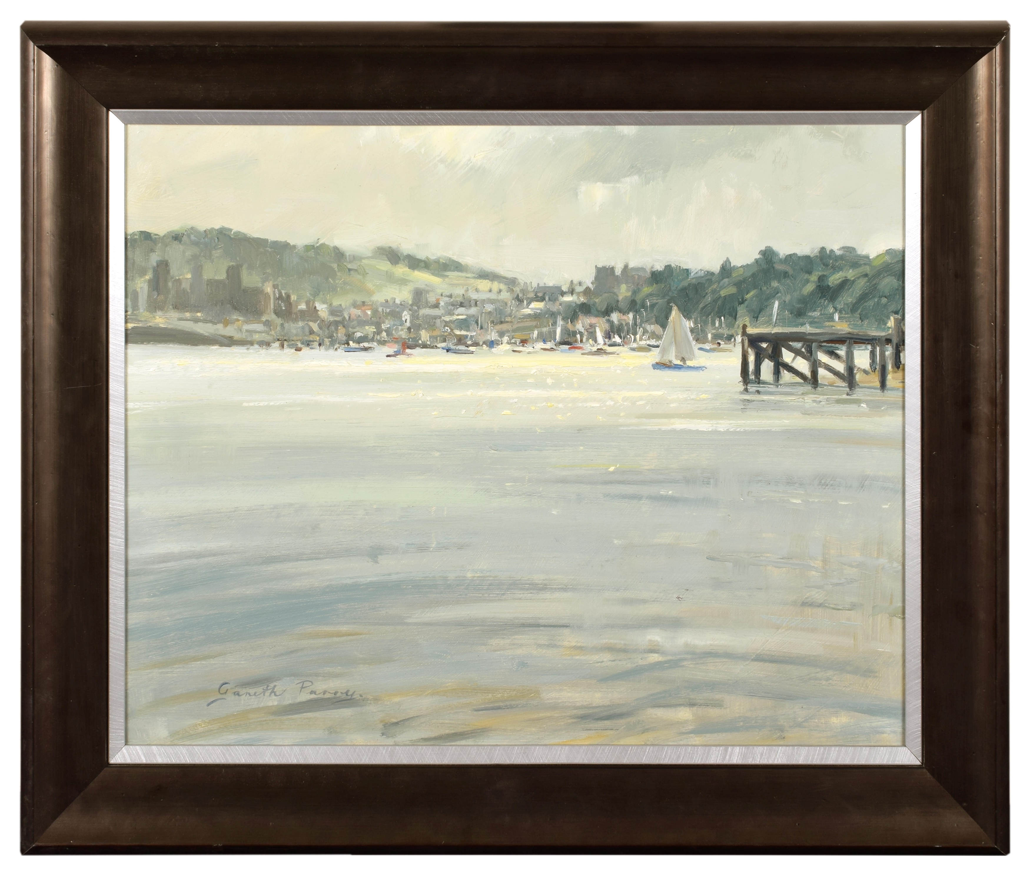 Gareth Parry | Conwy Harbour and Castle | MutualArt